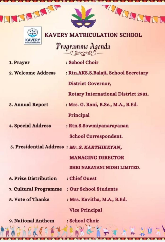 Annual Day Celebration 2022 Kavery Matriculation School
